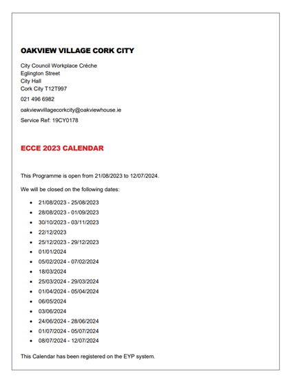 Locations of Oakview Childcare Centres - Oakview House Childcare Early ...